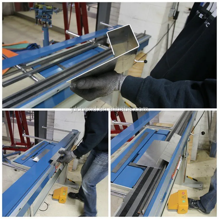 Metal Sheet Bender From Gauge 16 And 8 Feet Wide Bending Machine - Buy ...