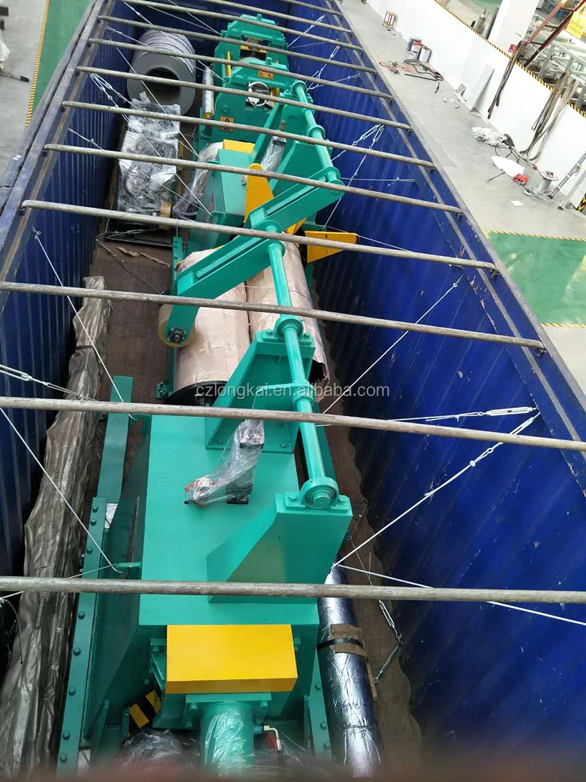 Uncoiling Recoiling Color Aluminum Coil Ppgi Coil Embossing Machinery ...