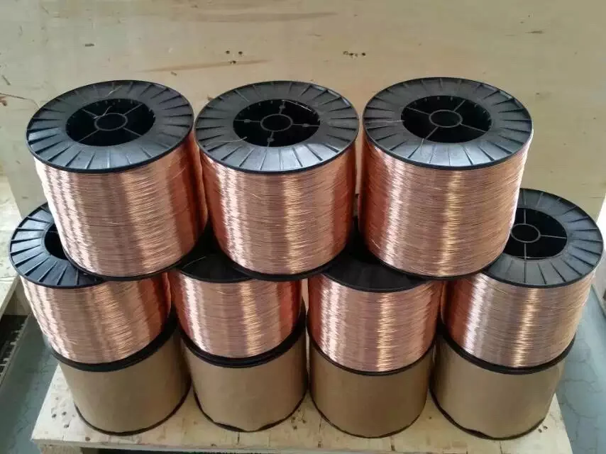 Sss Factory Manufacturer Copper Coated Steel Wire Welding Wire For Coil ...