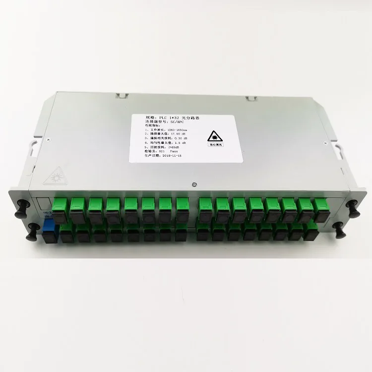 1*4/1*8/1*16/1*32 Port Sc Fiber Optical Splitter Gpon Corning Fiber ...