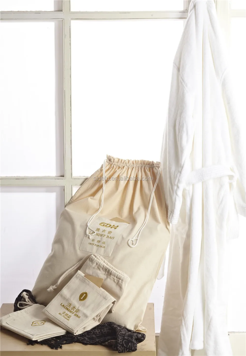 Promotional Canvas Laundry Bags - Durable & Versatile
