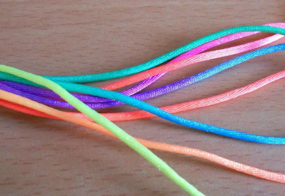 Nylon Lacing Cord 3mm Silk Braided Cord - Buy 3mm Nylon Braided Cord ...