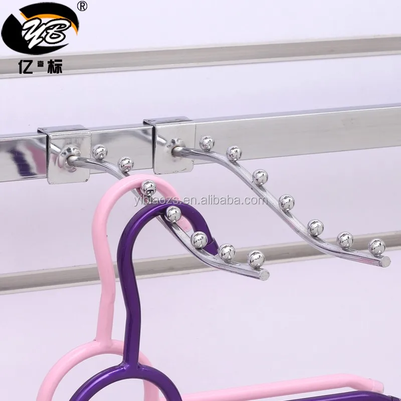 Wholesale Retail Wire Display Rack Hooks Toggery Usage Metal Tube Bar ...