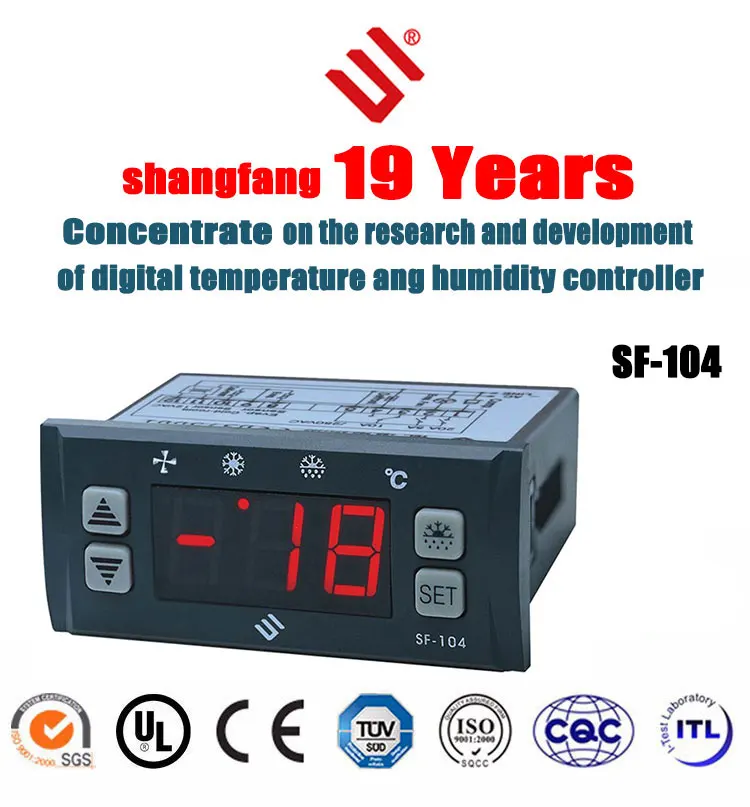 Sf 104 Ac 12v Mini Intelligent Digital Temperature Controller With ...