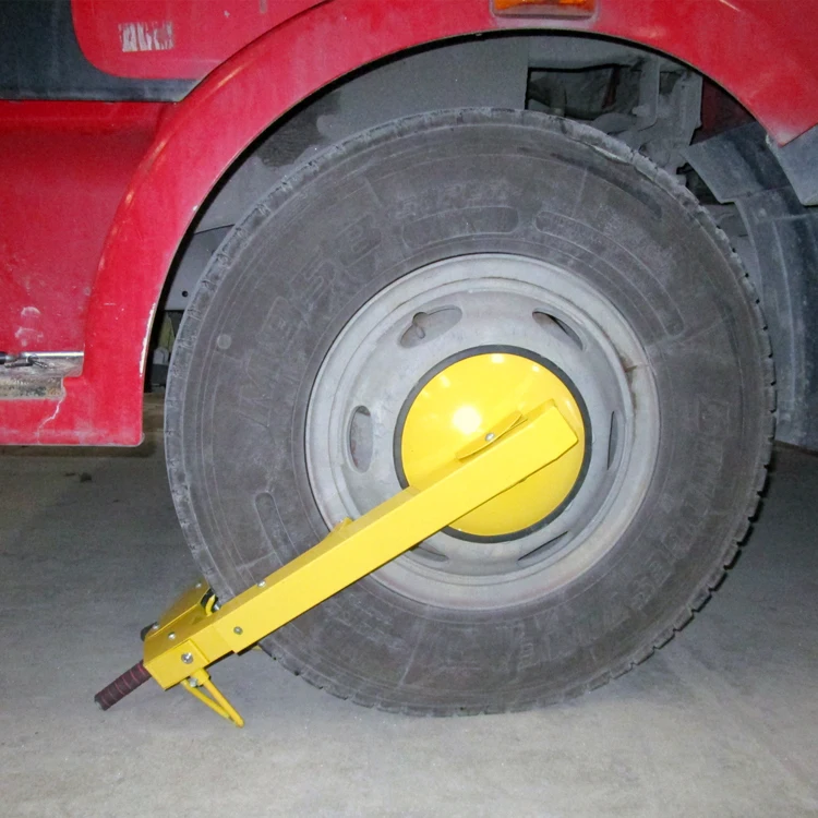 The Remote Control Parking Lock For Wheel Lock/tire Lock For Cars - Buy ...