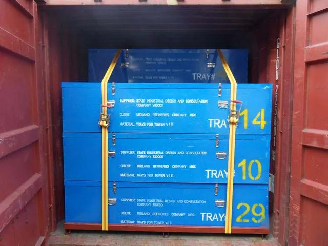 Float Valve Trays Ethanol Distillation Column - Buy Floating Valve ...