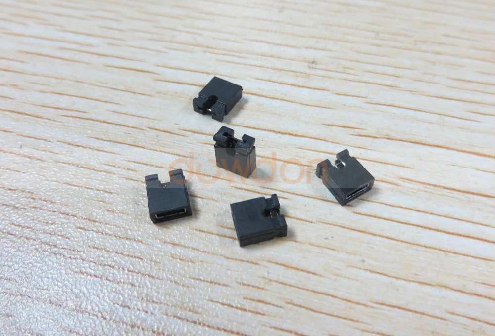 2.54mm Black Circuit Board 2 Pin Header Shunts Jumper Cap