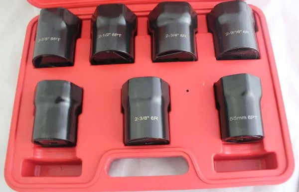 Wholesale 7 Pcs 1/2 Drive Truck Tire Wheel Locknut Service Removal ...