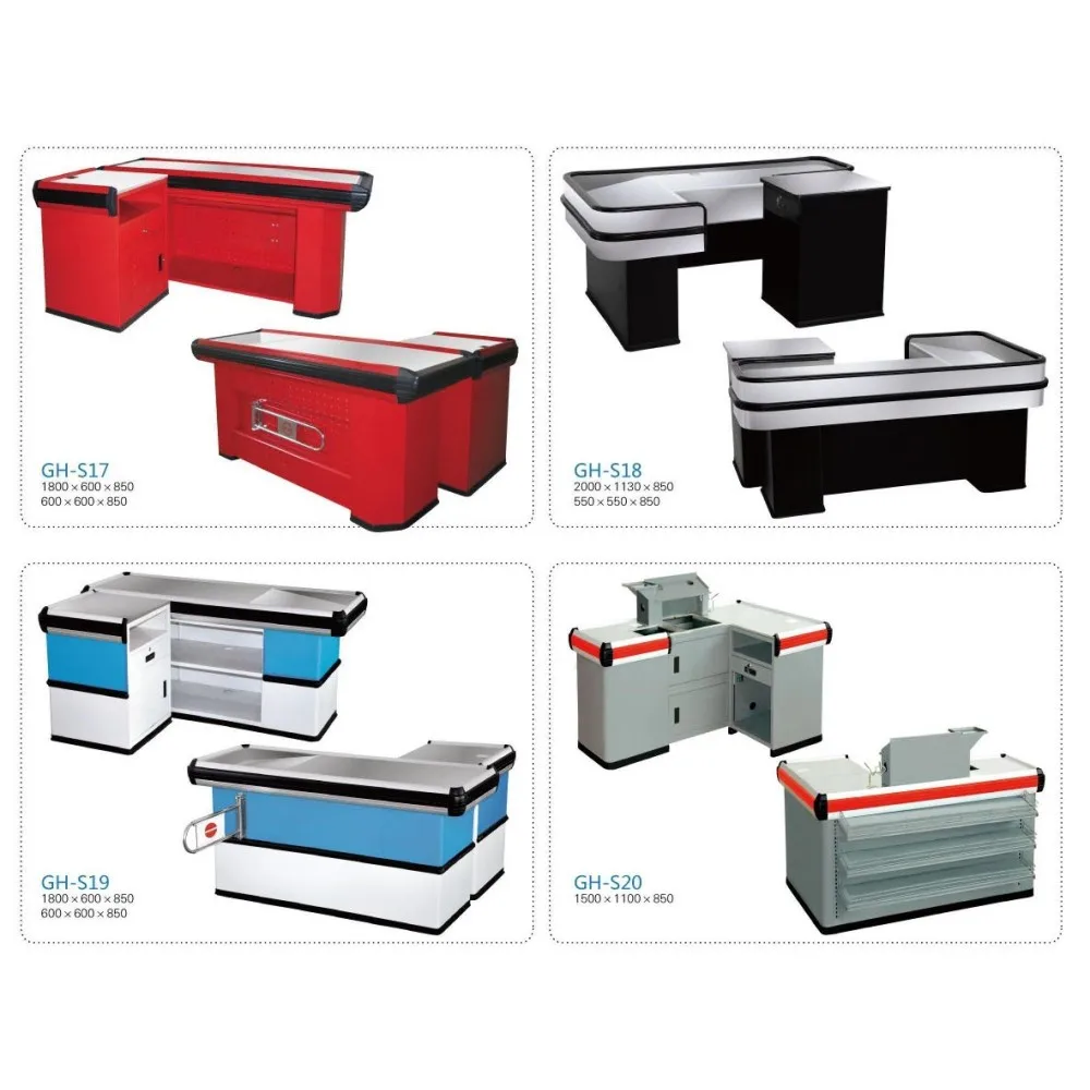 Top Design Cash Register Desk Checkout Counter - Buy Top Design Cash ...