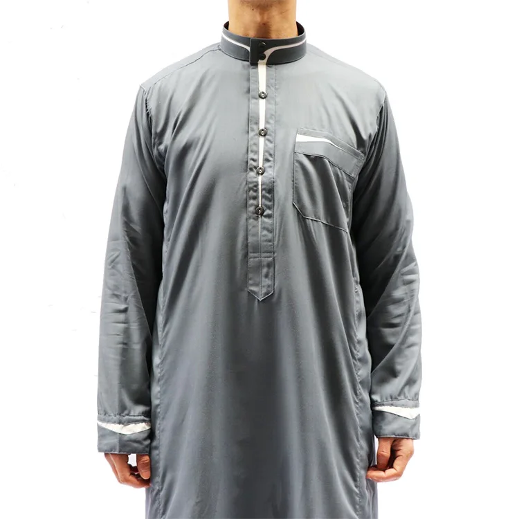 Wholesale Islamic Clothing - Plain Long Sleeve Arabian Jubba Designs ...