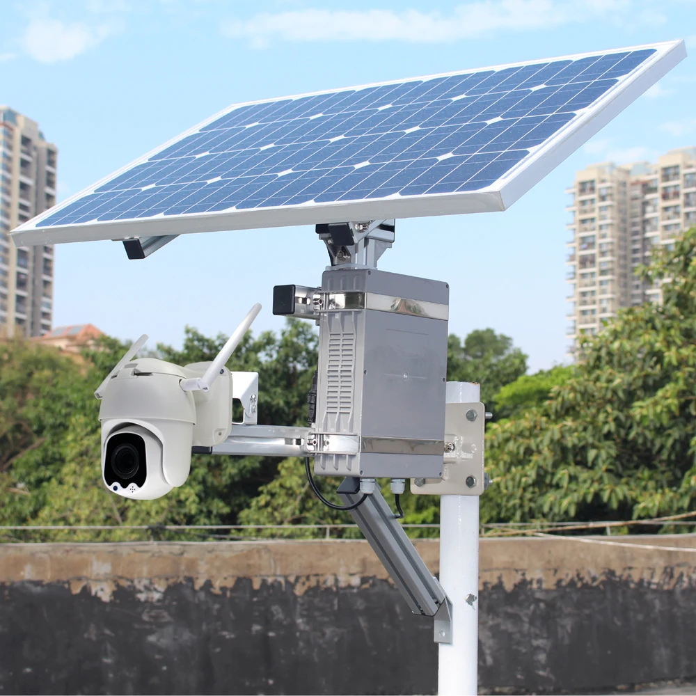 Going Tech Wireless Wifi Solar Cctv Camera Ptz With 4g Sim Card Slot ...