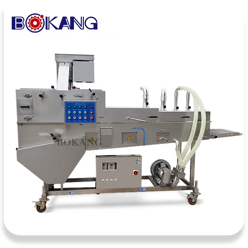 Fish Nugget Culet Flouring Machine Preduster| Alibaba.com