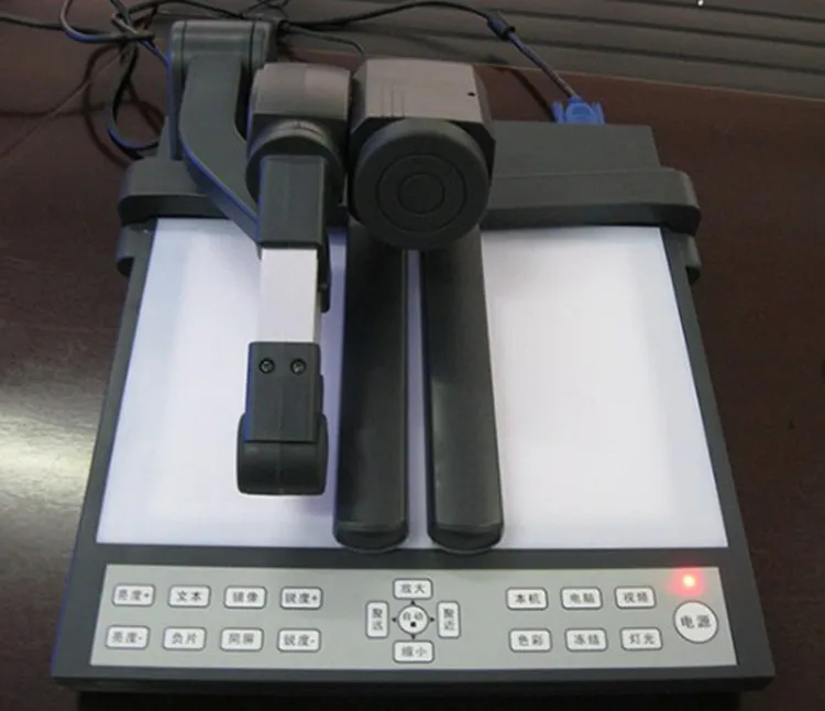 High Speed OCR 8MP Book Document Scanner Audio Video Visualizer Digital ...