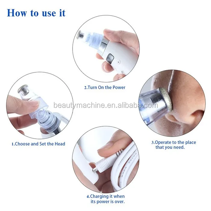 Binzim Newest Spa Micro Blackhead Removal Skin Diamond Dermabrasion ...