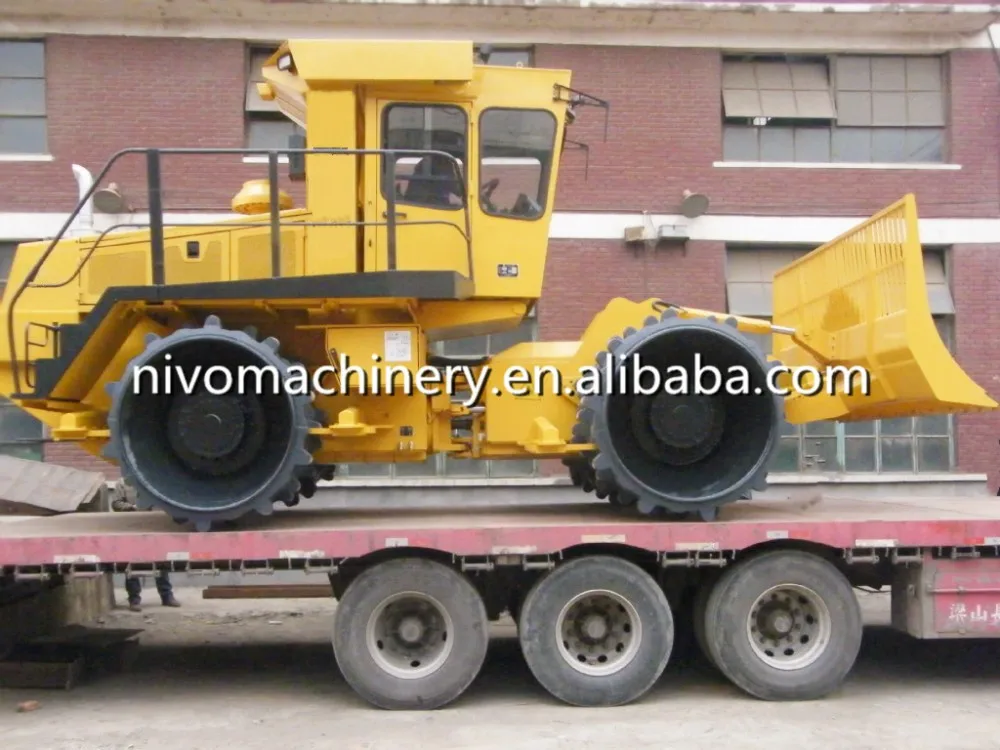 Llc220 China Four Wheels Drive 20 Ton Landfill Compactors And Parts ...