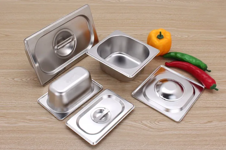 Stainless Steel Gastronom Ice Cream Container - Durable & Versatile