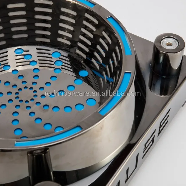 Metal Bottle Glorifier Bottle Display Liquor With Laser Lighting - Buy ...