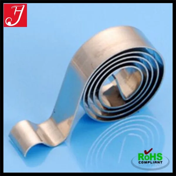 Custom Bimetal Steel Ribbon Bistable Flat Torsion Spiral Plate Constant ...