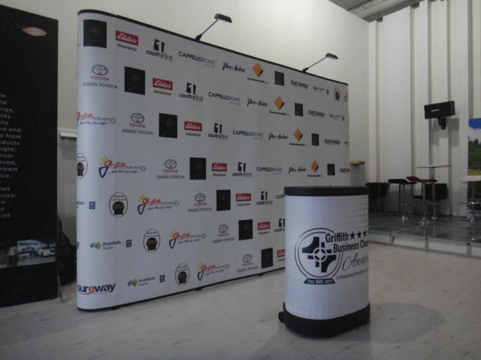 Customizable Portable Exhibition Booth - Lightweight & Versatile