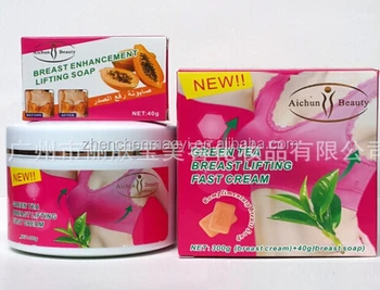Aichun Beauty 300g Green Tea Best Breast Enlargement Cream + 40g Breast ...