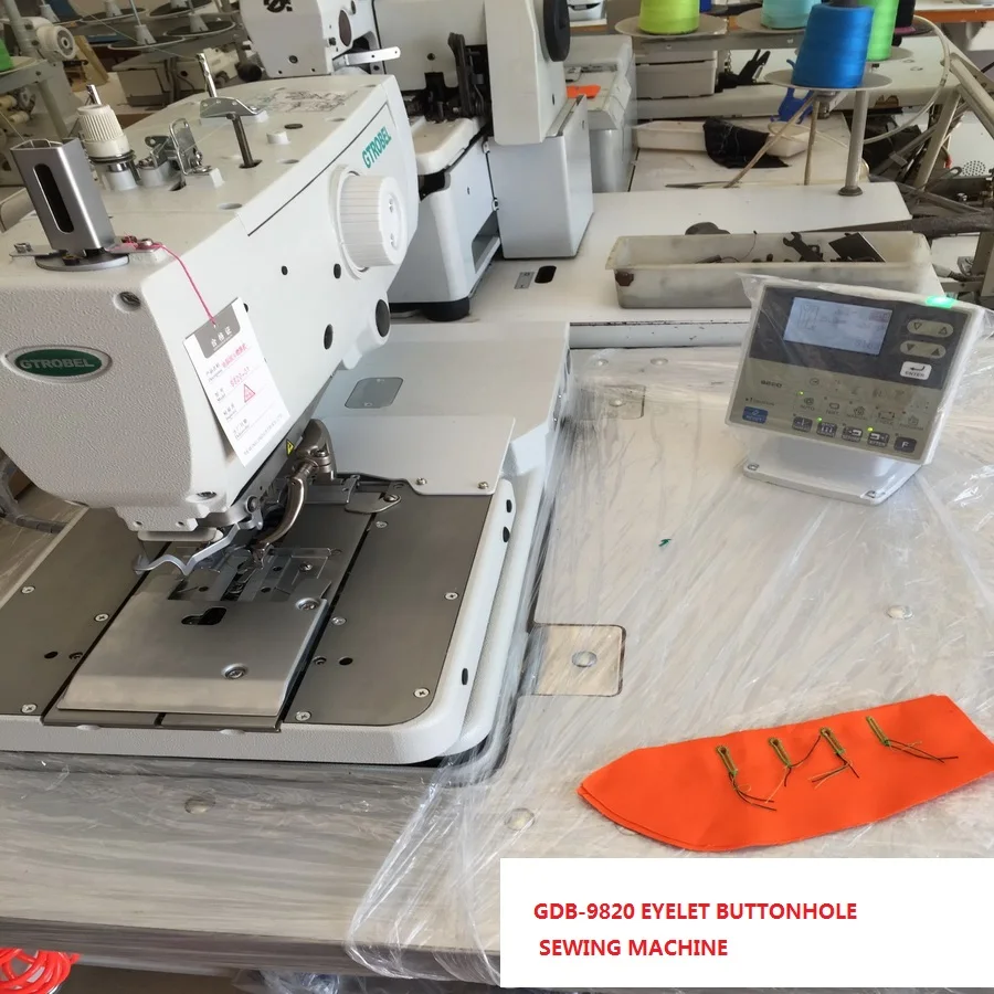 Used Automatic Industrial Durkopp Adler-580 Eyelet Buttonhole Sewing ...