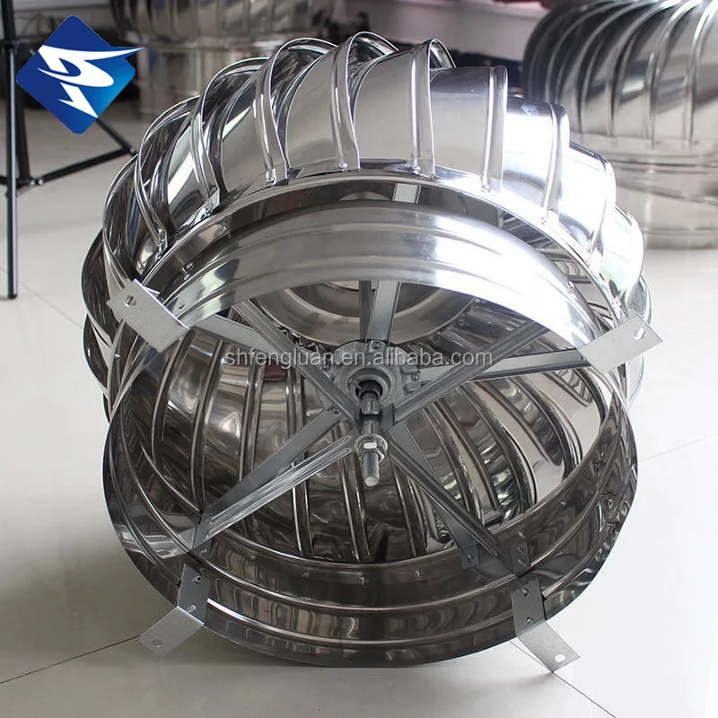 Wind Driven Turbine Air Ventilator/roof Fan Exhaust Fan - Buy Wind ...