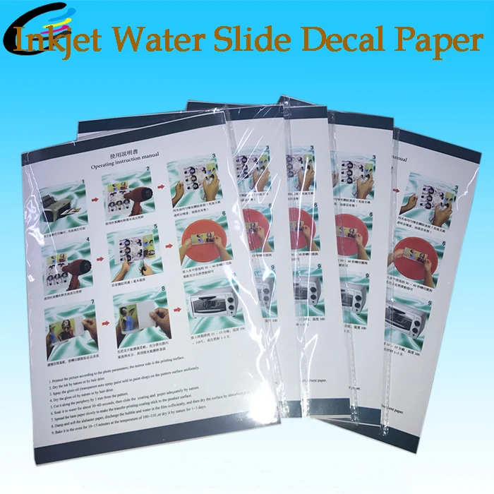 High Quality Water Slide Decal Transfer Paper For Helmet Products ...
