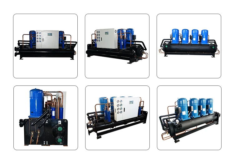 Multi Compressor To Kuwait Industrial Cooling Water Cooled Chiller For ...