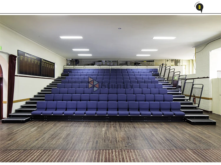 Stunity Automatic Telescopic Spectator Retractable Seating