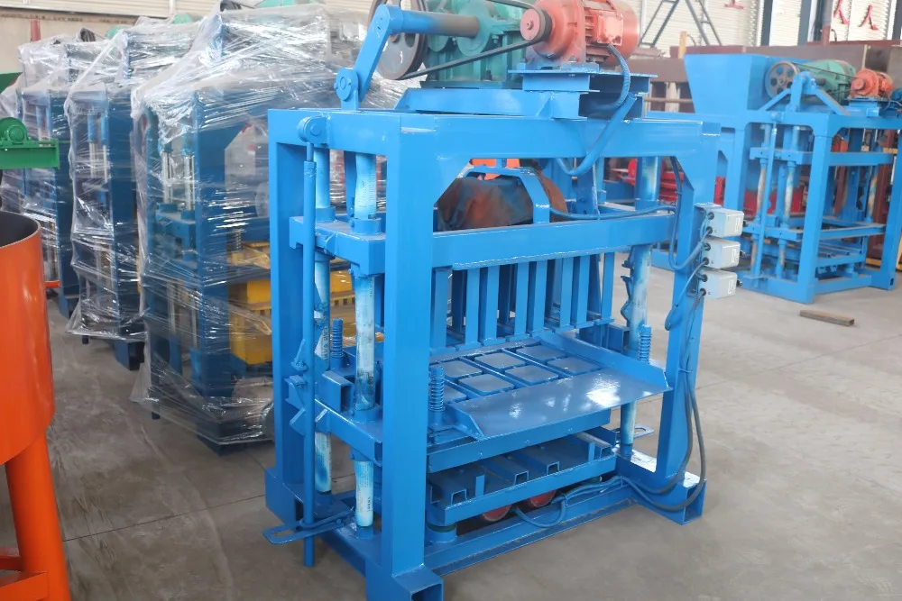 Henry Block Machinery QT4-40 - Easy Operation Brick Making Machine in ...