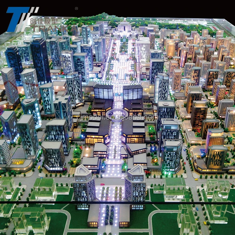 Miniature Urban Planning Model for Real Estate - Tranka Model