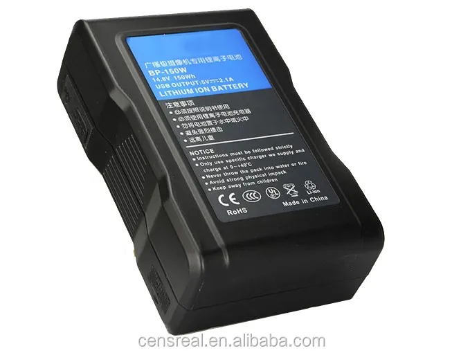 150w V-mount V-lock Battery Broadcast Video Camcorder Battery For Sony ...
