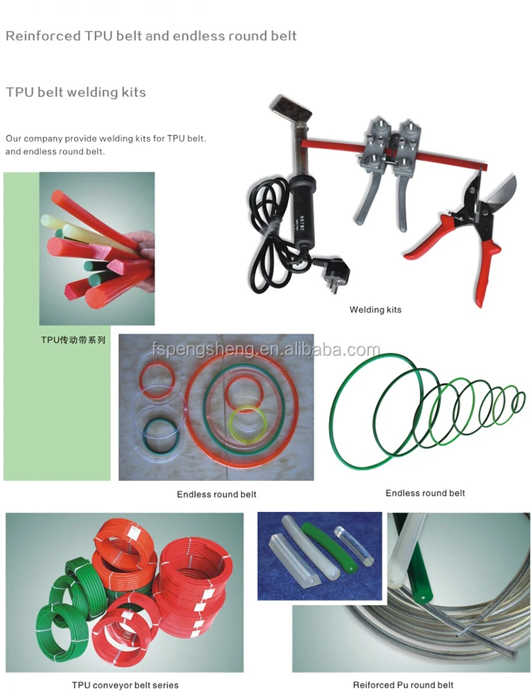 Pu Polyurethane Belt Splicing And Welding Kits - Buy Belt Splicing Kits ...