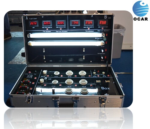 Portable Multi-function Aluminum Led Bulb Demo Case Led Tube Demo ...