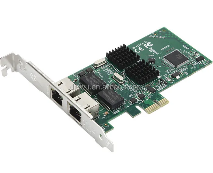 New Arrival 1000m Intel 82540 Dual Port Pci Express X1 Network Card ...