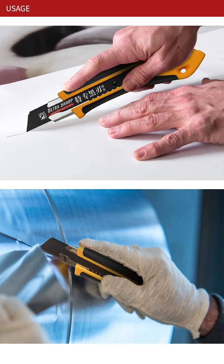 Precision Retractable Snap Off Utility Knife Cutter - Buy Snap Off ...