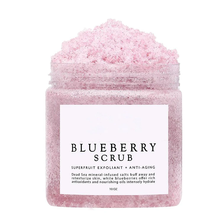 Update skin Acne scar pore cleansing blueberry facial body Scrub ...