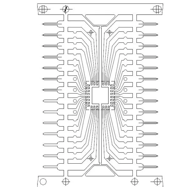 Ic Lead Frame Strips With Plating Silver - Buy To-220 Lead Frames,Ic ...
