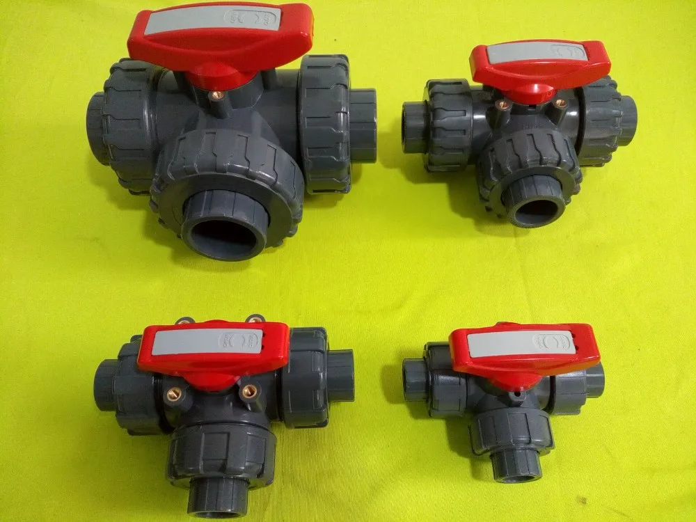 High Quality 3 Way Type Pvc Ball Valve - Buy 3 Way Ball Valves 4 Inches ...