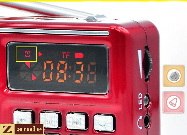 Portable Mini Fm Radio Mp3 Player L-a168 With Different Colour Select ...