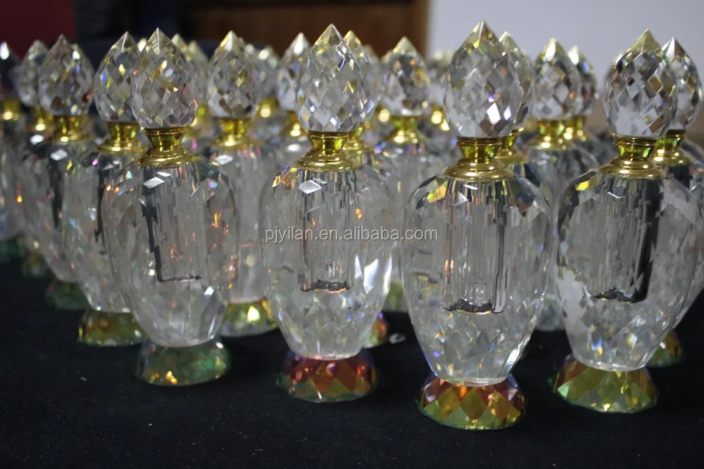 Beautiful Antique Decorative Crystal Swan Perfume Bottle Wedding Favor ...