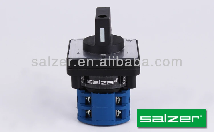 Salzer Sa16 16a 1-0-2 2pole 61026 Change Over Switch Selector Switch ...