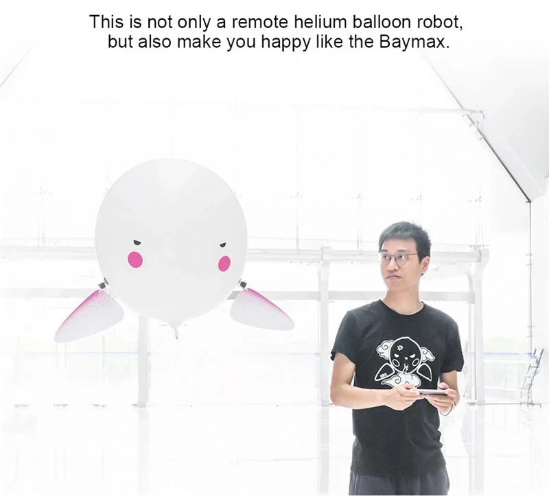 Dwi Helium Balloon Robot Flying Ball Drone With Remote Control - Buy ...