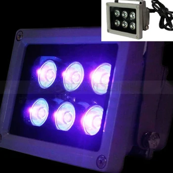 Waterproof 380-385nm 6 Led Pest Control Uv Blacklight Ultraviolet Flood ...