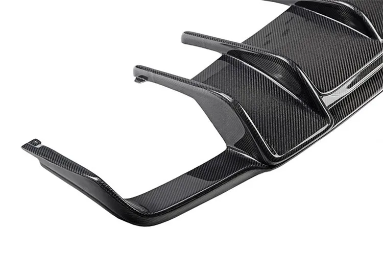 CLS63 Carbon Fiber Front Skirt & Rear Diffuser - Perfect Fit