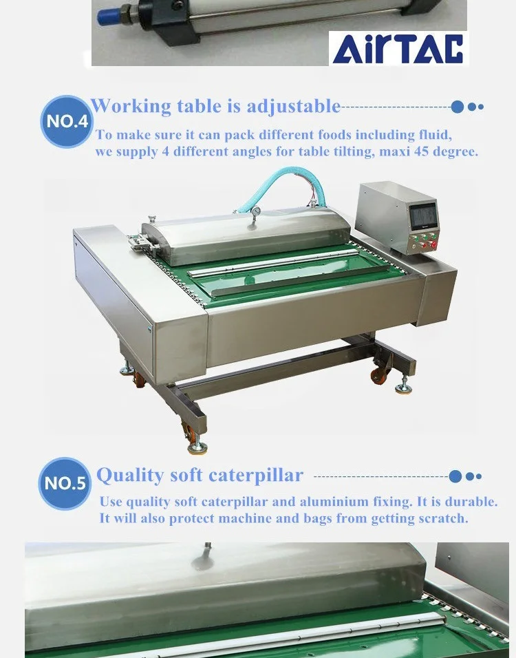 Auto Continuous Rolling Vacuum Sealer Packager Machine Dz-1000c,Vaccum ...