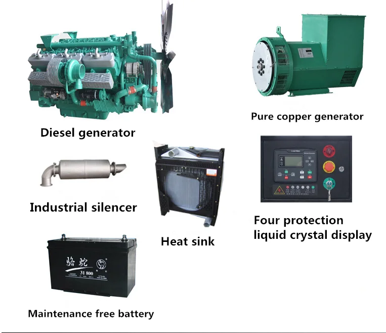 Yuchai 1mva Diesel Engine Generator Set 1000kva Diesel Generator Price ...