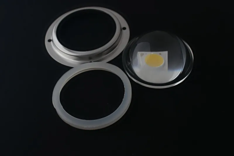 90 Degree Cob Led Light Diffuser Optical Glass Lens With Light ...