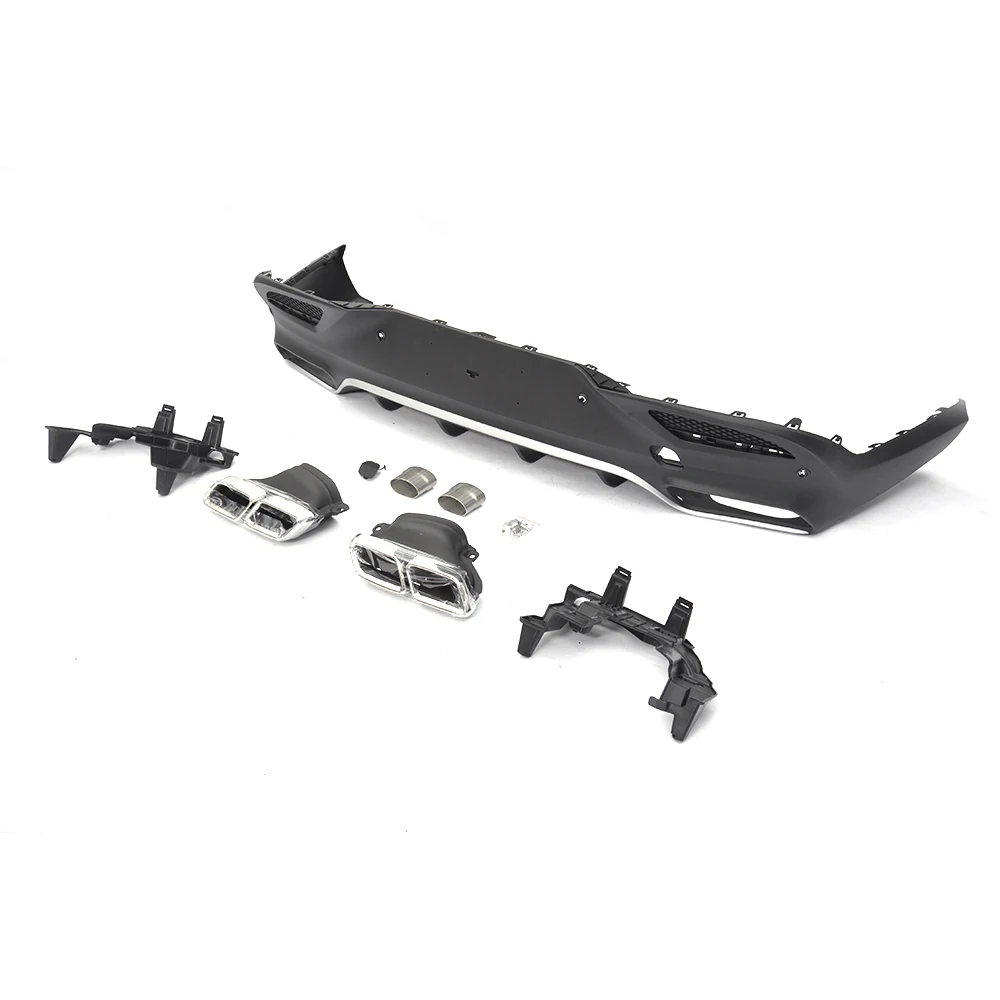 Plastic Gle350 Rear Diffuser For Mercede S Ben Z Gle Class Gle350 ...
