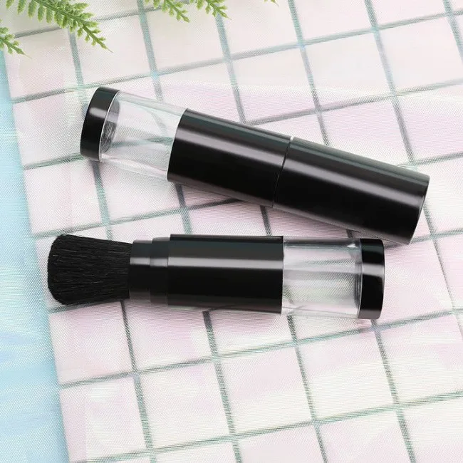 Custom Logo Wholesale Refillable Face Powder Makeup Brush Container ...